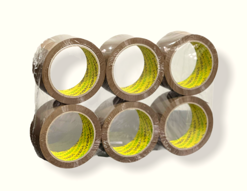 Parcel Tape – PRIMA, Clear, 48mm x 66m, Pack of 6 Rolls| Suman Brothers