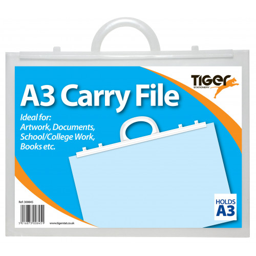 Carry File A3 – Tiger, Polypropylene | Suman Brothers