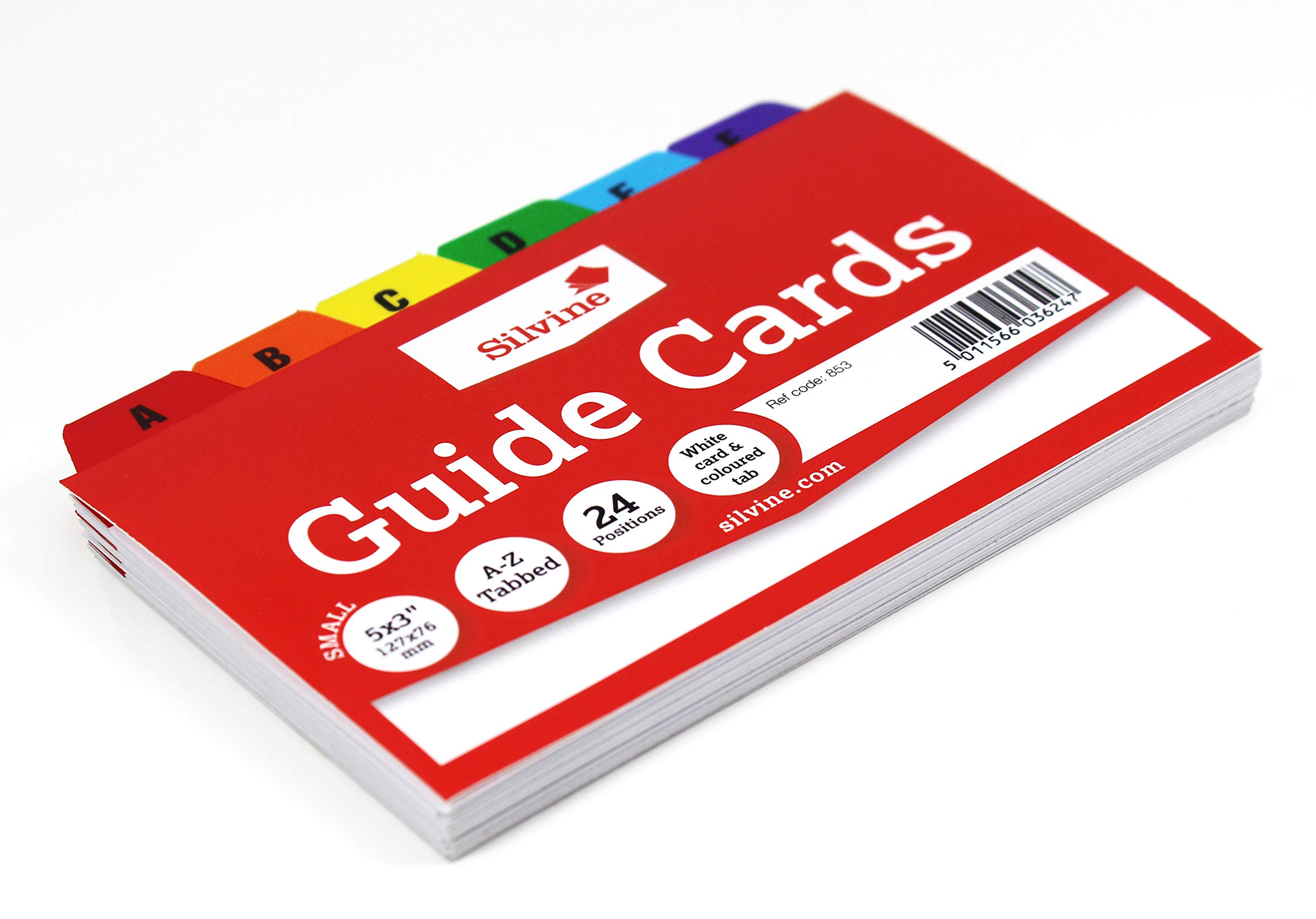 Guide Cards – 204 × 127mm, 24 Mylar Tab Positions | Suman Brothers