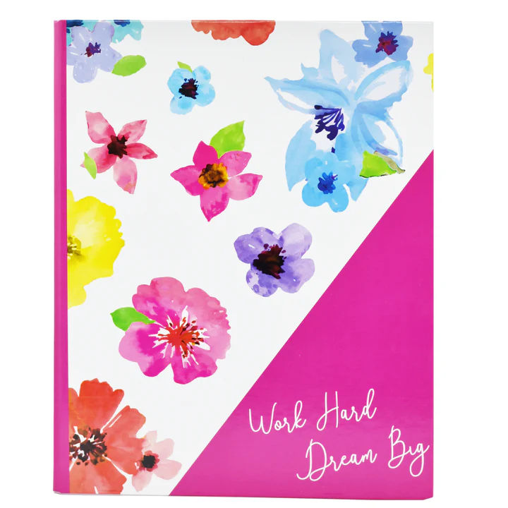 A4 Ring Binder – Floral Design (Assorted) | Suman Brothers