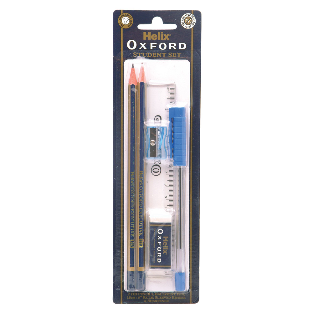 Helix Oxford Student Geometry Set – Complete School Kit