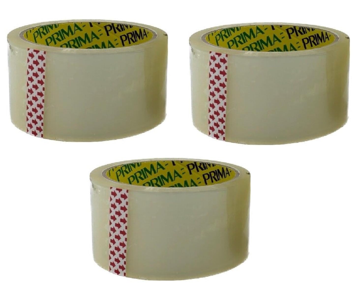 Parcel Tape – PRIMA, Clear, 48mm x 66m, Pack of 6 Rolls| Suman Brothers
